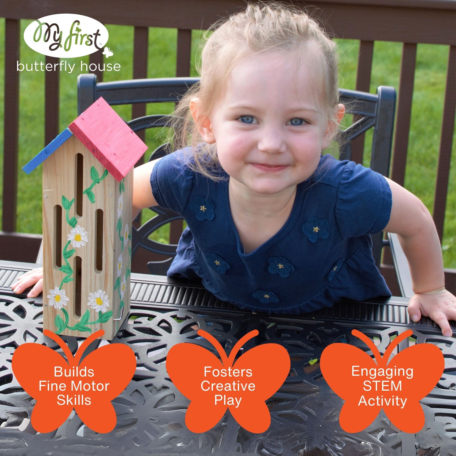 My First™ Build-It-Together Butterfly House – Nature's Way Bird Products